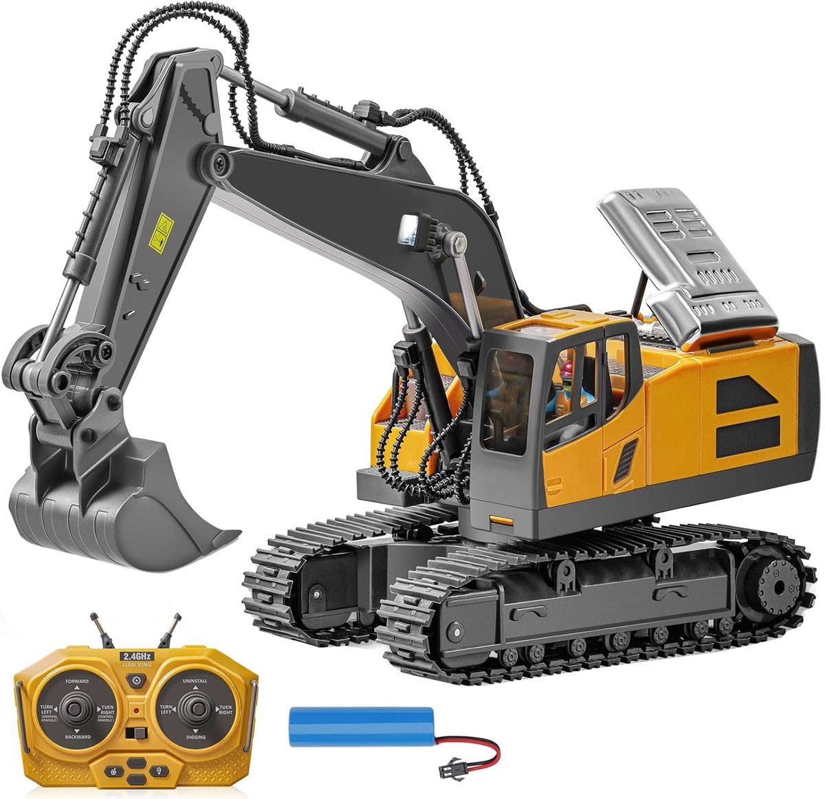 Maquinaria Pesada Control Remoto Remote Control Hydraulic Digger At ...