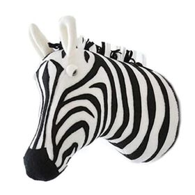 Home Decor Plush stuffed Wall Mounted Safri Animal Heads | Shop Today ...