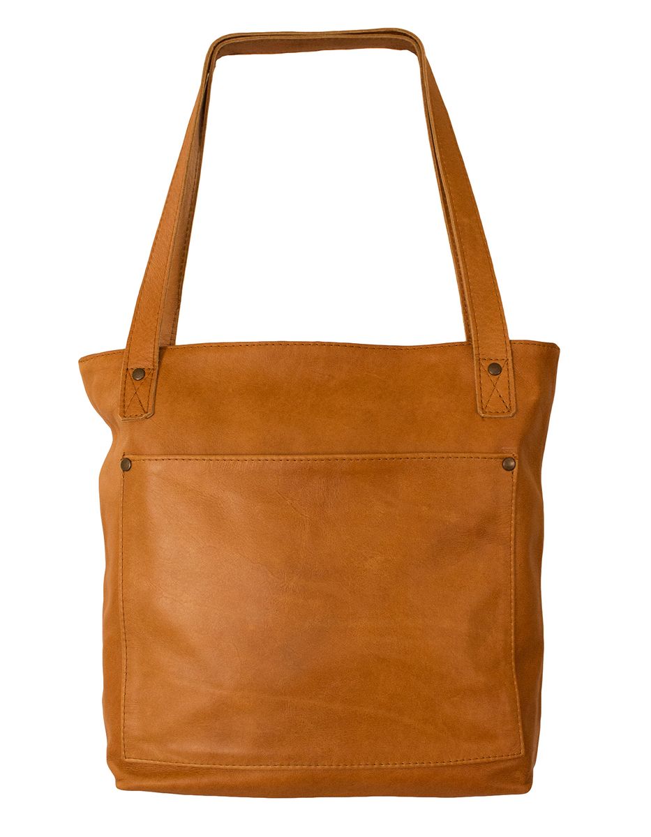 Luvsa LS-HB801 Full Grain Aniline Leather Shopper Bag | Shop Today. Get ...