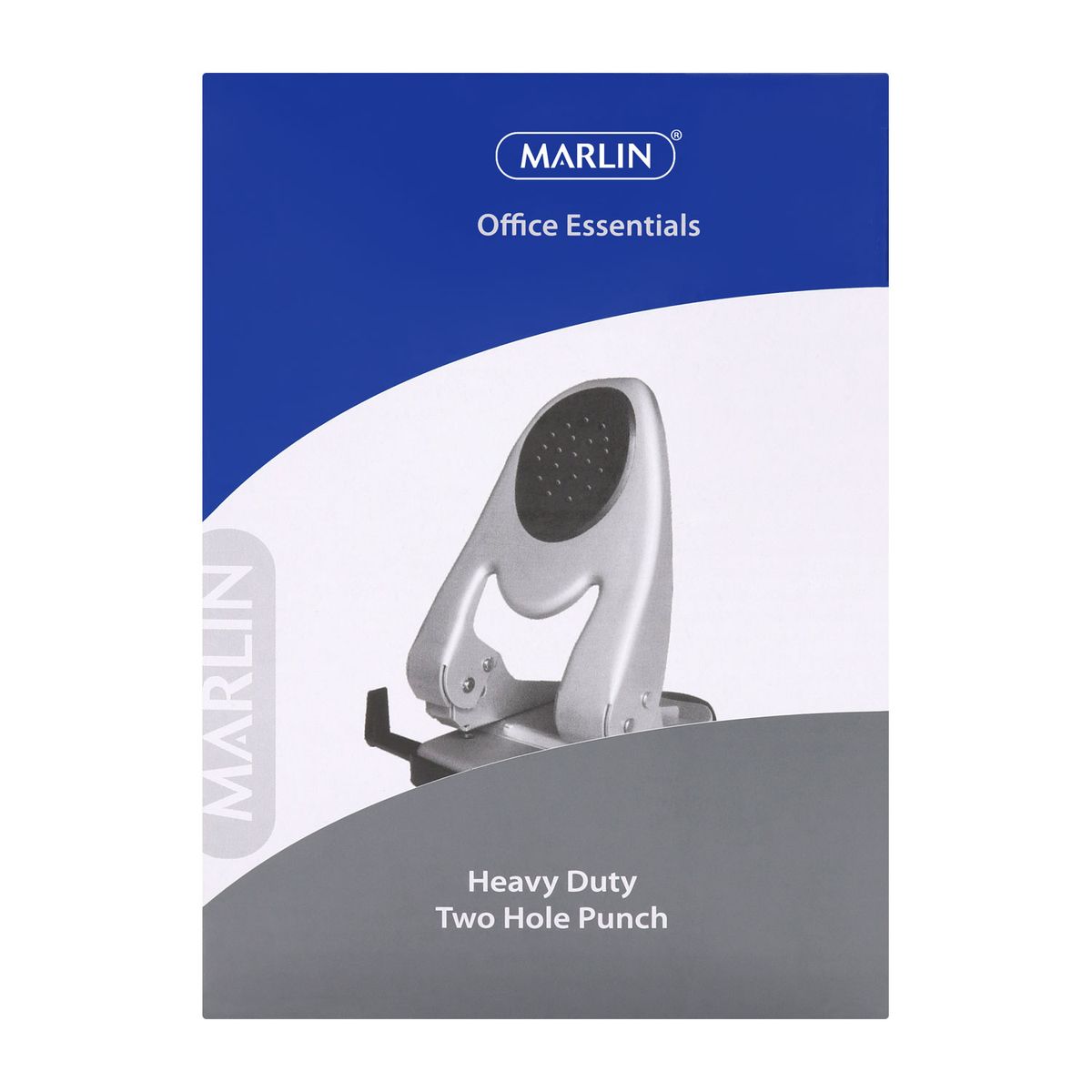 Marlin - Office Essentials Punch 60 Pages With Metal Guide - Silver ...