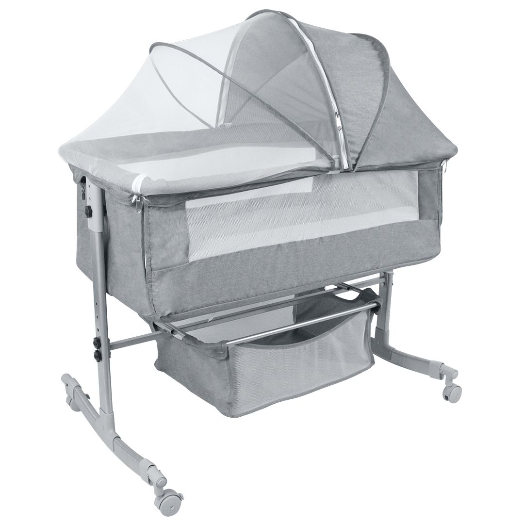 Baby Links Rocker Bassinet Crib & Co-Sleeper with Detachable Mosquito ...