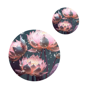 Pink Protea Custom Printed Mouse pad set | Shop Today. Get it Tomorrow ...
