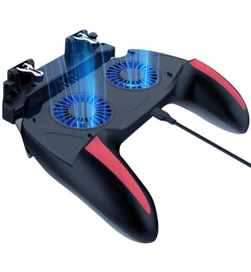 Mobile Game Controller With 2 Fans And LED | Shop Today. Get it ...