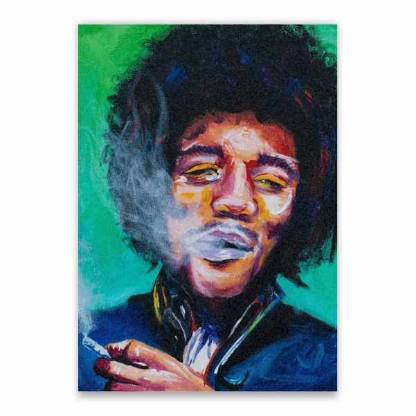 Jimi Hendrix Smoking Poster - A1 | Shop Today. Get it Tomorrow ...