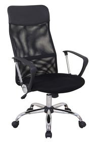 Koga Santo Mesh PU High Back Chair - sturdy 120kg weight capacity ...