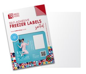 Redfern Freezer 1upnb 1up A4 Self-Adhesive Labels - 10sheets | Shop ...