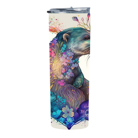 Colorful Stoat 4 Heart 20 Oz Straight Skinny Tumbler 049 | Shop Today ...