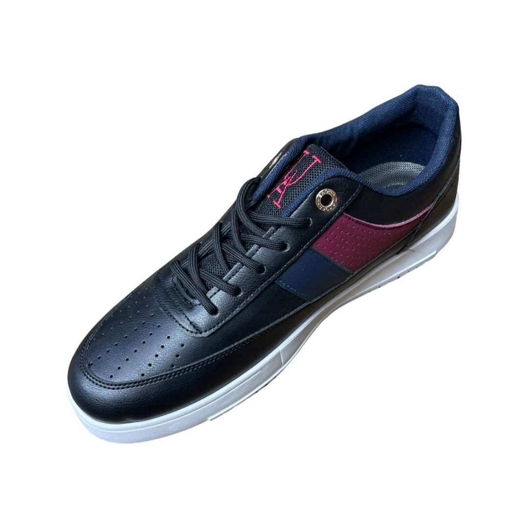 Men's Casual Sneakers by Urban Art Lace up Style -Black | Shop Today ...