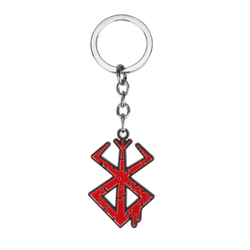 Berserk Anime The Brand of Sacrifice Symbol Red Keychain | Shop Today ...