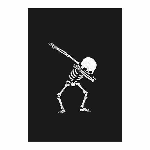 Skeleton Dab - A1 Poster | Shop Today. Get it Tomorrow! | takealot.com