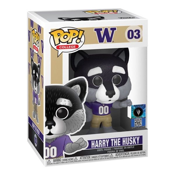 Funko POP! College #03: University of Wisconsin - Harry the Husky ...