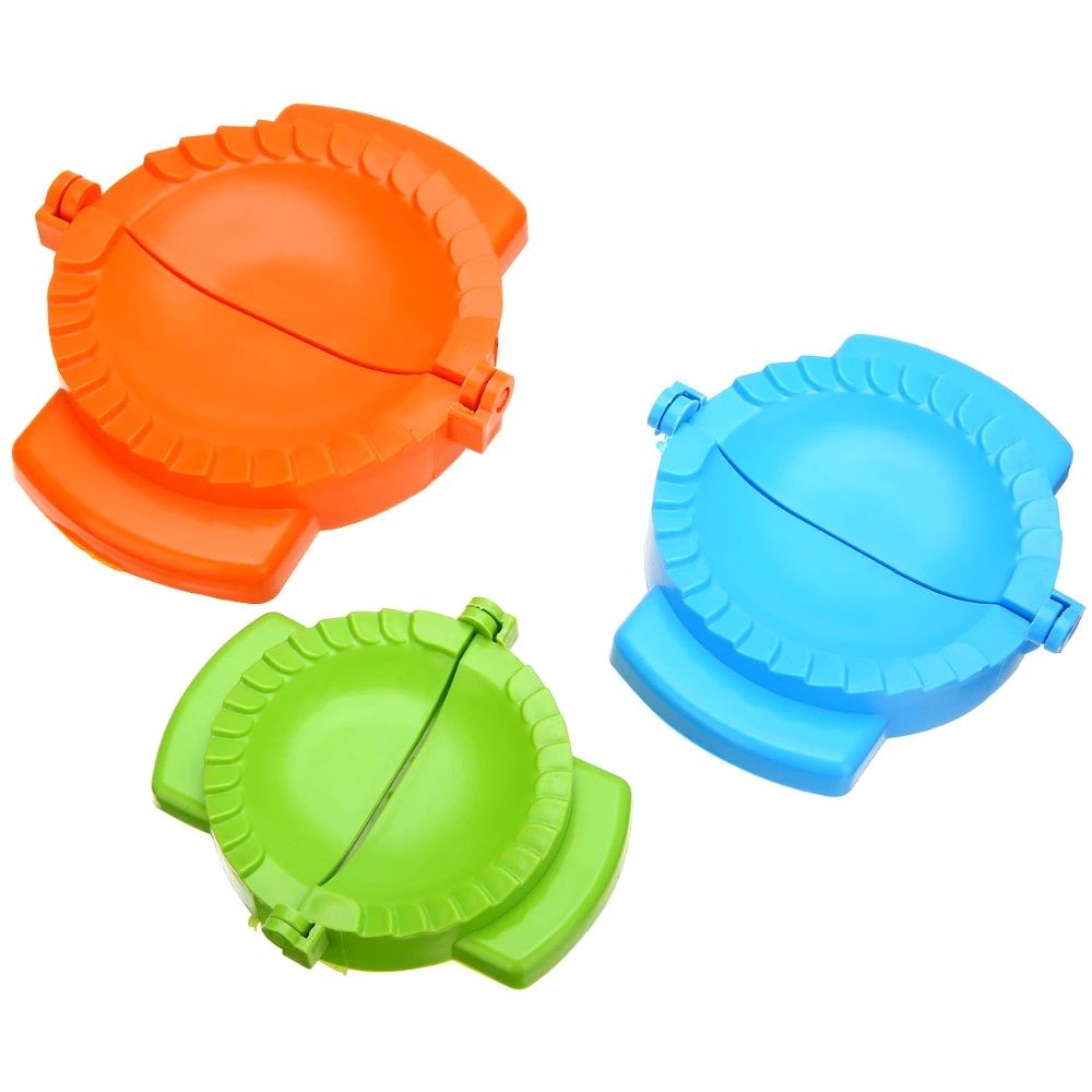 Set Of 3 Colorful Dumpling Empanada Mold Press Meat Pie Pastry Maker ...