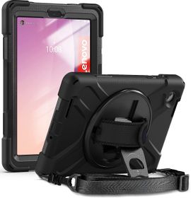 TUFF-LUV Armour Jack Rugged Case with Armstrap and Handstrap for Lenovo ...
