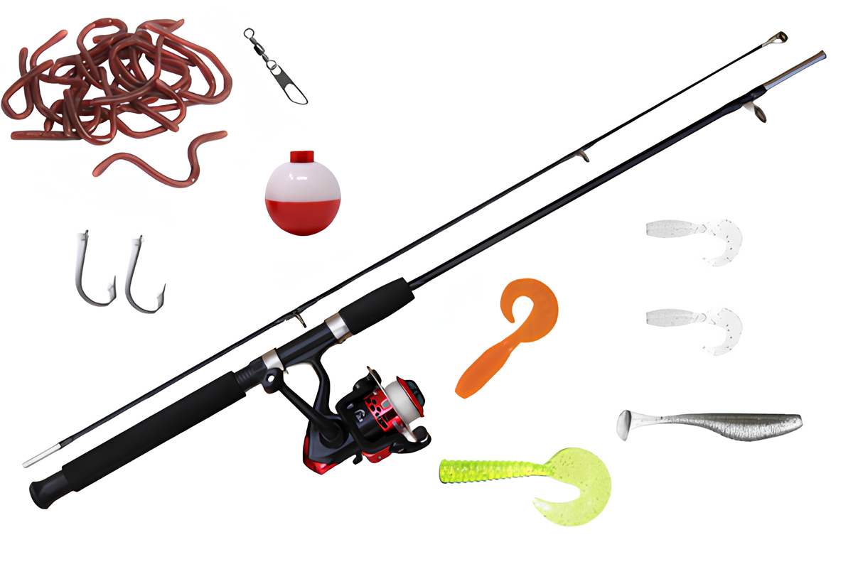 Kids Fishing Rod and Reel Combo With Accessory Kit - Children ...