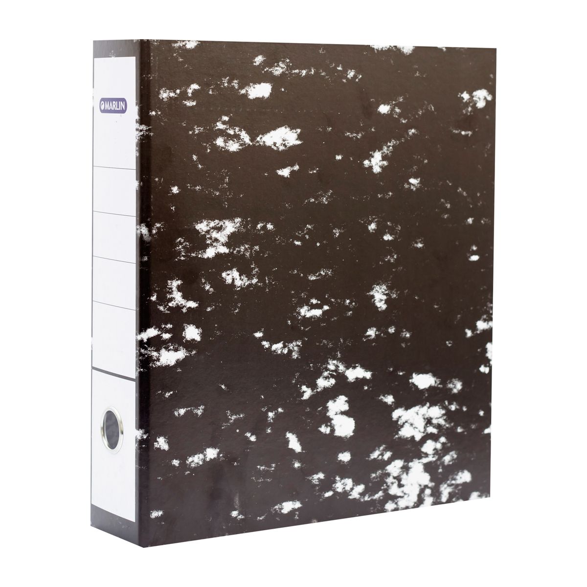 Marlin - Lever Arch File Black Mottle (Metal Compressor Only) x 10 ...