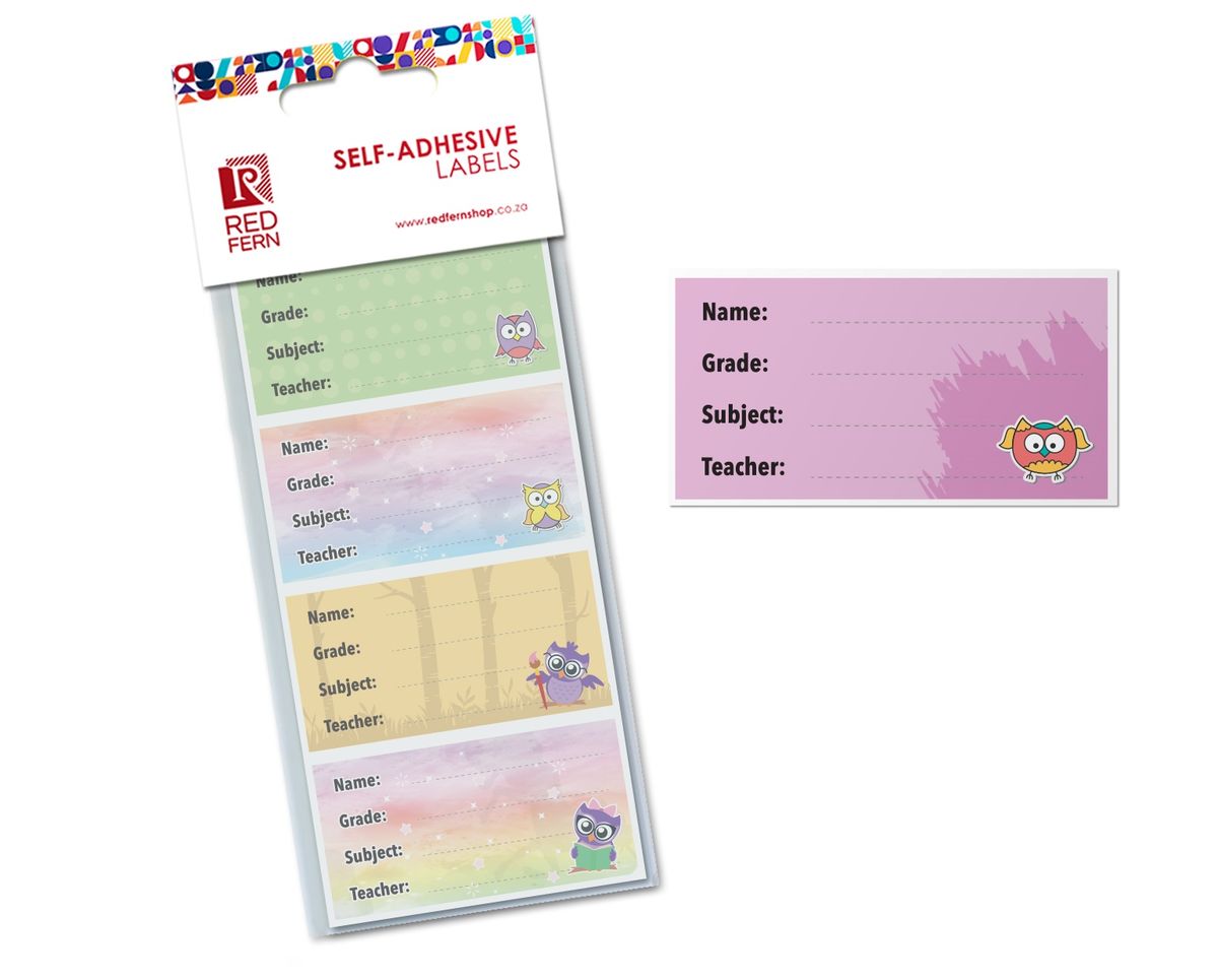 Redfern Book Labels -Owls 48's | Shop Today. Get it Tomorrow ...