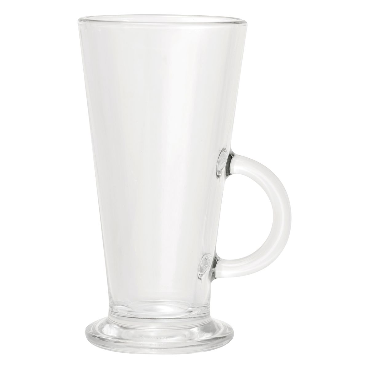 Borgonovo Conic Glass Latte Mug 280ml | Shop Today. Get it Tomorrow ...