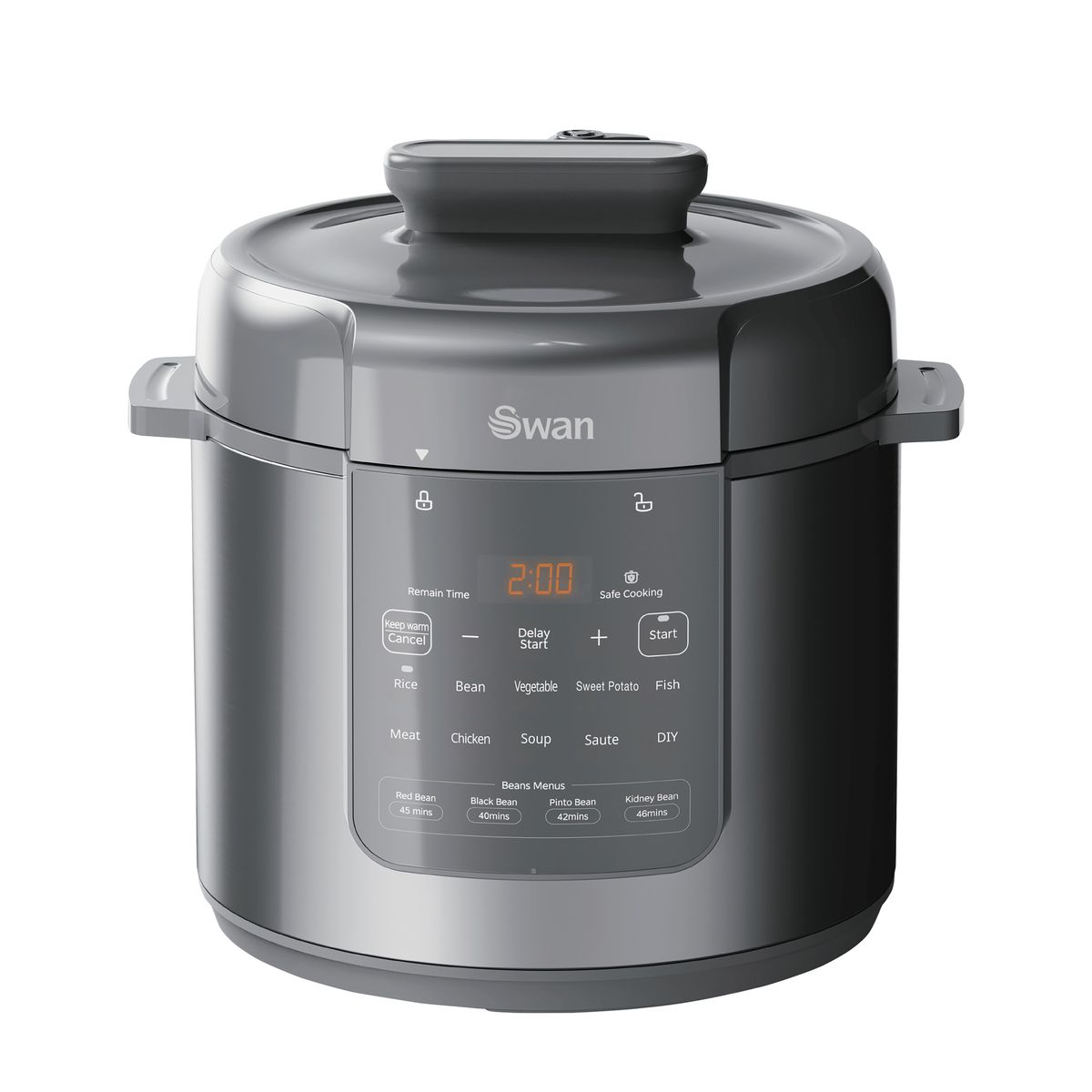 Swan 6 Litre Electronic Pressure Cooker | Shop Today. Get it Tomorrow ...