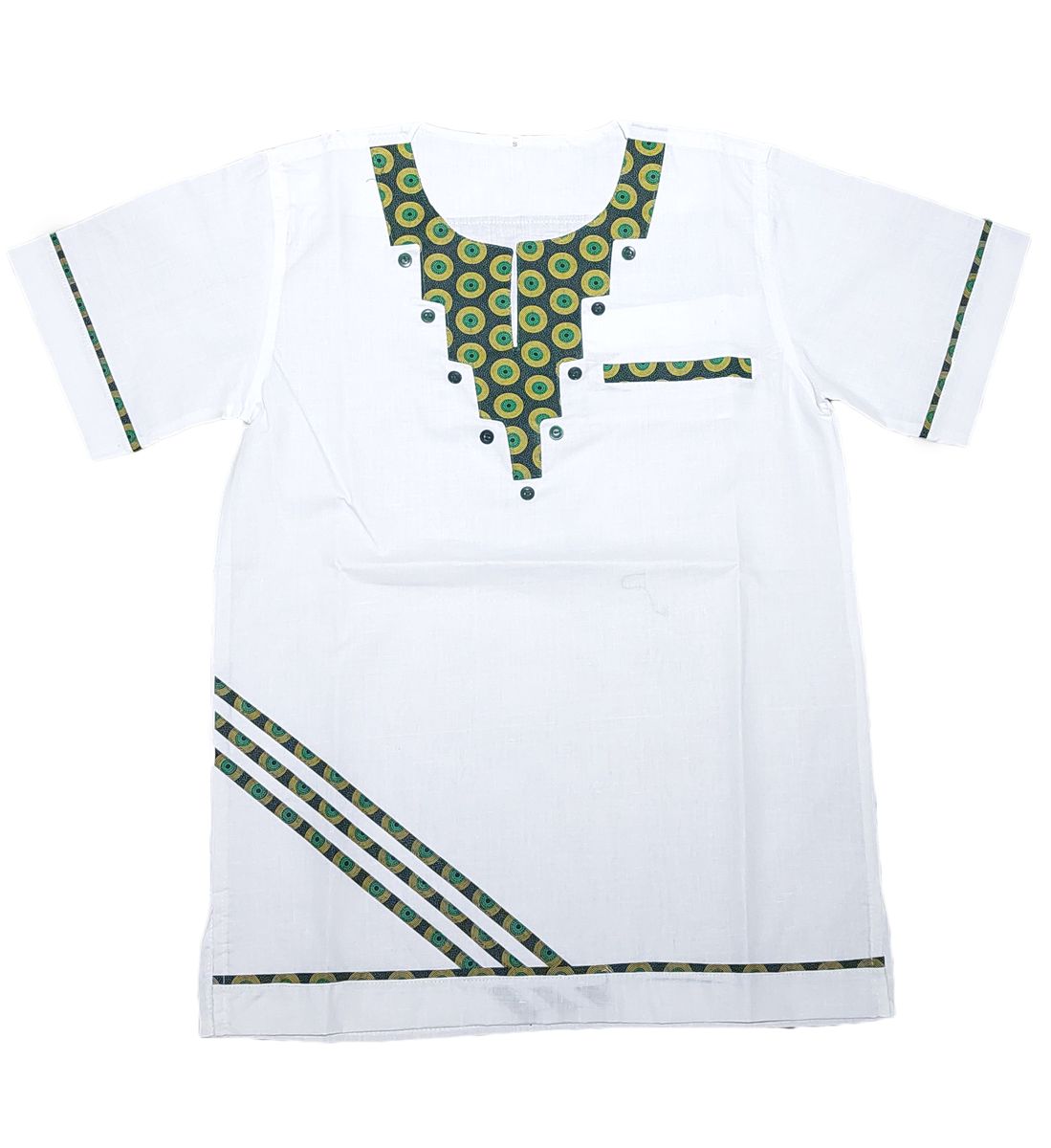 African Traditional T-Shirt For Men Short Sleeve | Shop Today. Get it ...