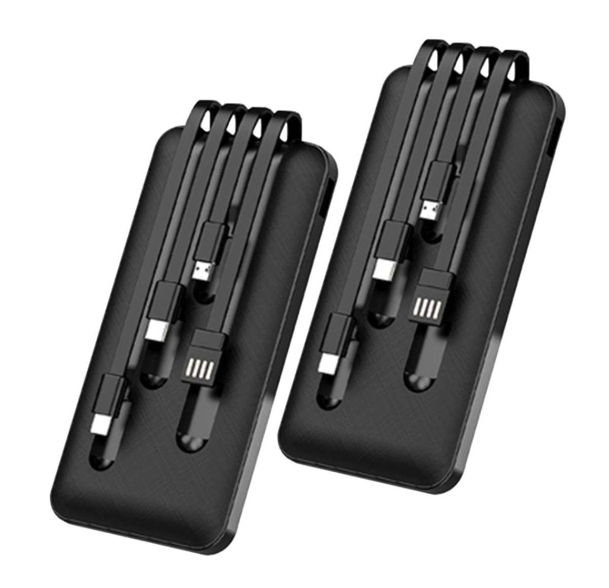 Self-Wired Multi-function PowerBanks - Pack of 2 | Shop Today. Get it ...