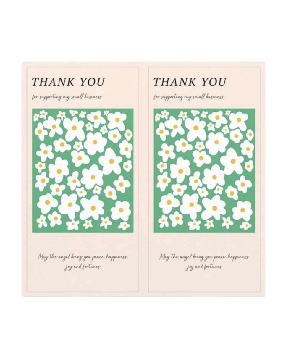 Sticker, Thank You Flower Design - 50pcs | Shop Today. Get it Tomorrow ...