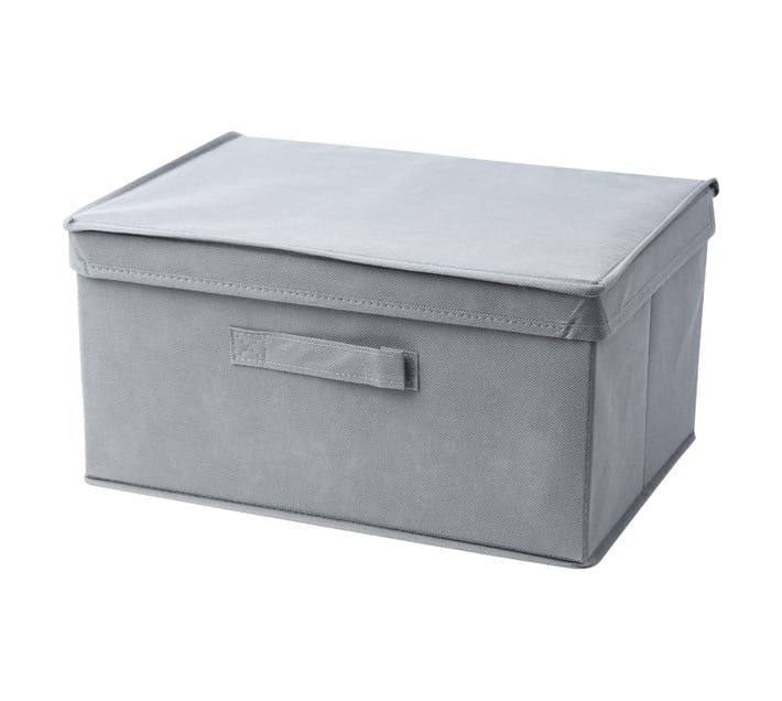 Medium Storage Box with Lid - Grey (380 x 270 x 190mm) | Shop Today ...