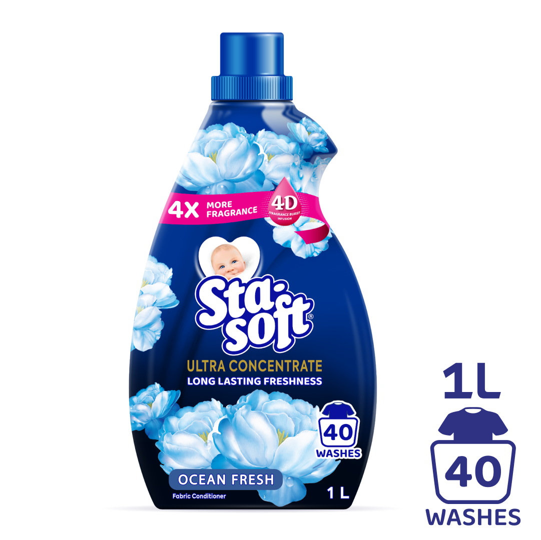 Sta-soft Ultra Concentrate, Ocean Fresh, Fabric Softener - 1L | Shop ...