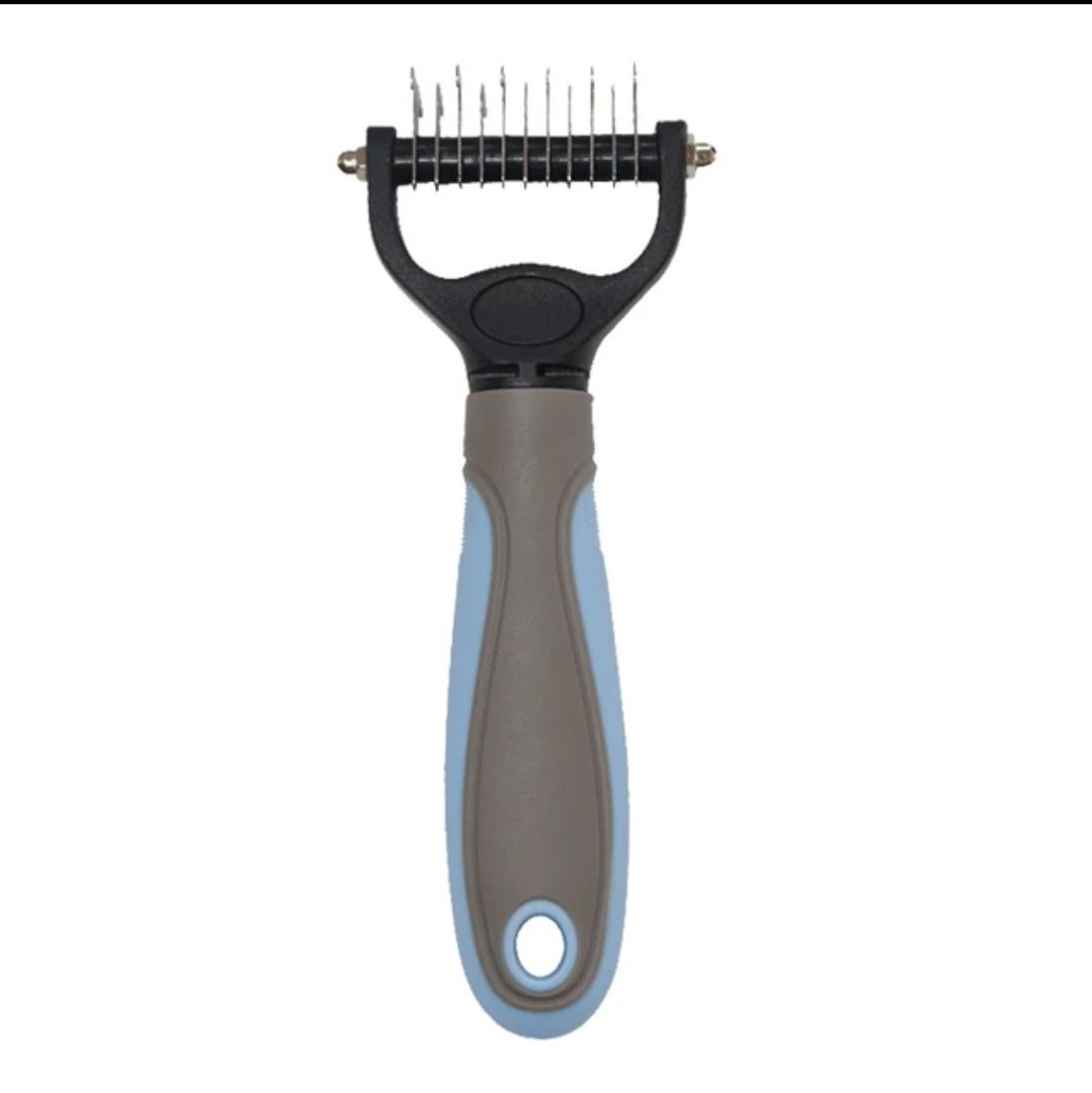 Medium Pet Dematting Comb 2-Sided Undercoat Rake for Cats & Dogs | Shop ...
