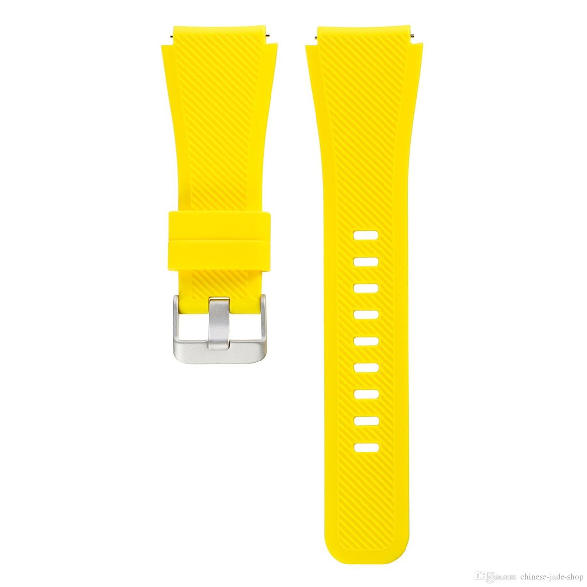 20mm Sports Watch Strap Compatible with Samsung/Huawei/Garmin - Yellow ...