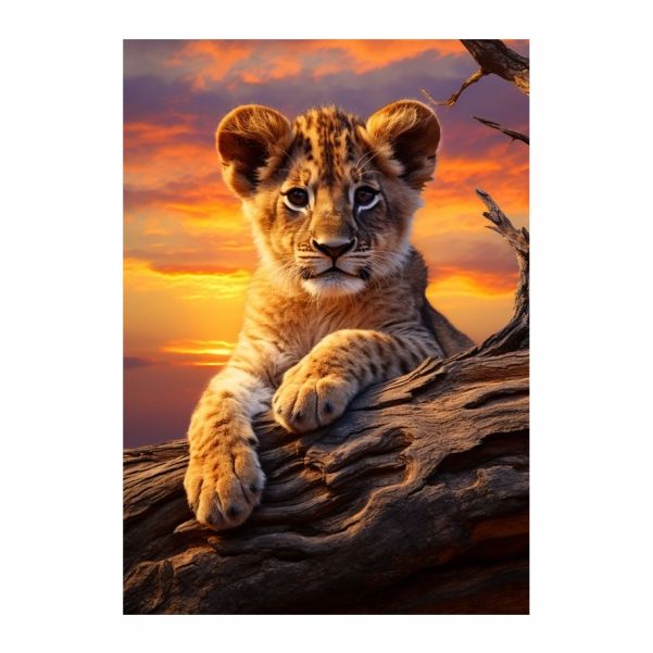 Lion Cub Poster - A1 | Shop Today. Get it Tomorrow! | takealot.com