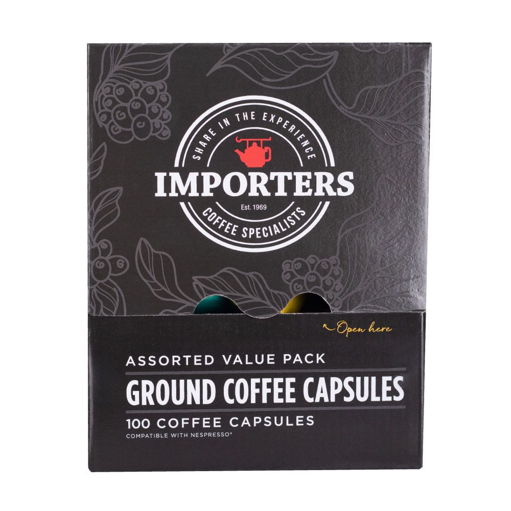Importers Bulk Special Variety 100 Coffee Capsules for Nespresso ... Importers Bulk Special Variety 100 Coffee Capsules for Nespresso ...