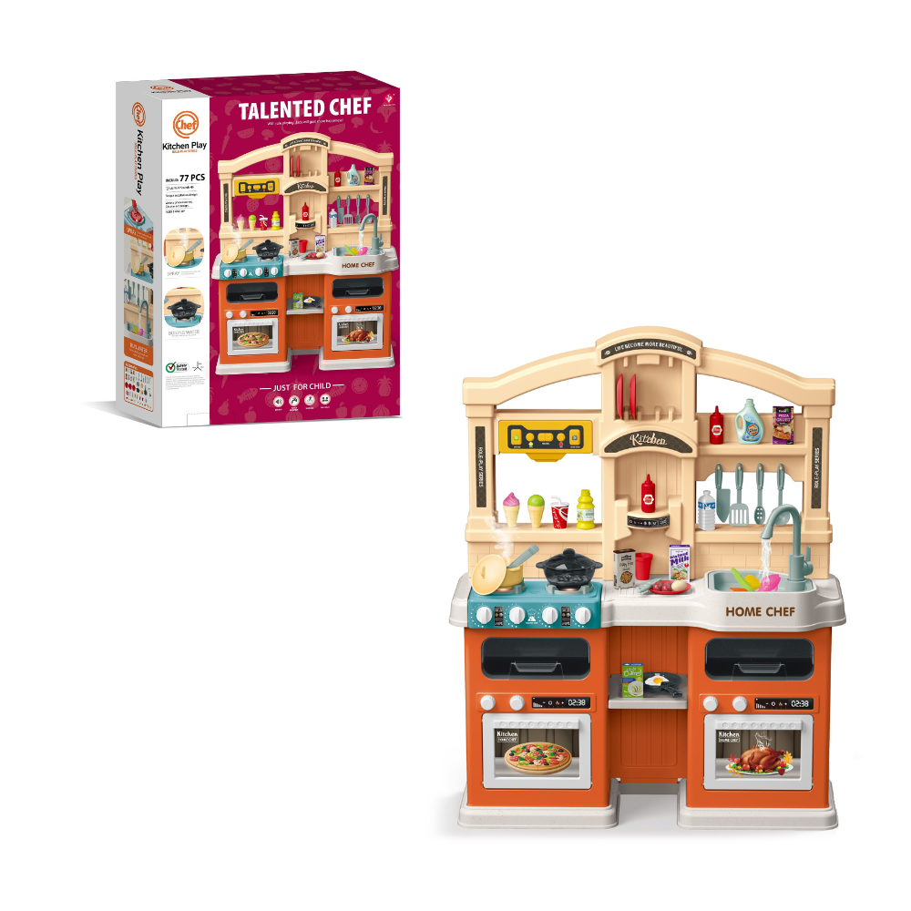 Orange Pretend & Play Kitchen Set - 77 Accessories | Shop Today. Get it ...