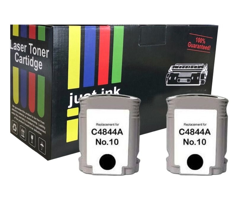 Compatible HP 10 / C4844A Black Ink Cartridges x 2 | Shop Today. Get it ...