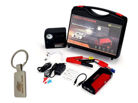 Red Multi-Functional Car Jump Starter & Air Compressor With TIT ...