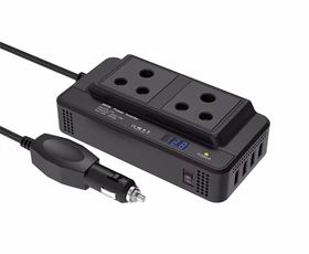 200W Dc 12v To Ac 220v 200 Watt Car Power Inverter With 4 USB ports ...
