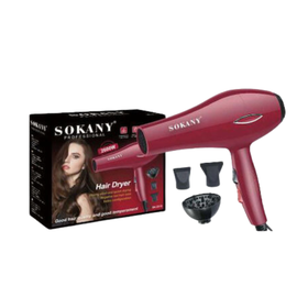 Sokany Hair dryer with diffuser 2600W Red SK-2215 | Shop Today. Get it ...