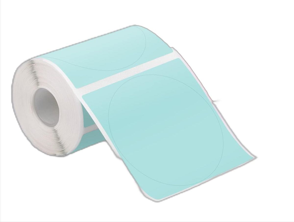 Phomemo Multi-Purpose Self-Adhesive Round Circle Label, 50x50mmx 140 ...