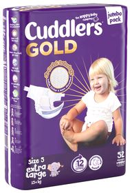 CUDDLERS GOLD Size 5 EXTRA LARGE Jumbo Pack 52 | Shop Today. Get it ...