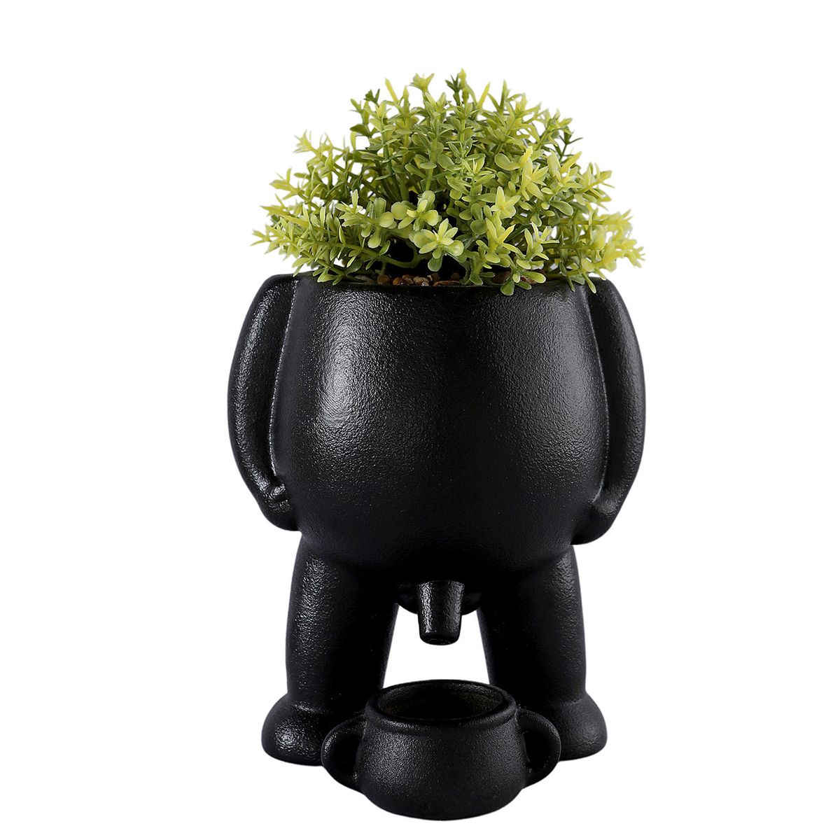 Piss Pot Planter with Faux Plant - Stylish Desktop Decorative Pot ...