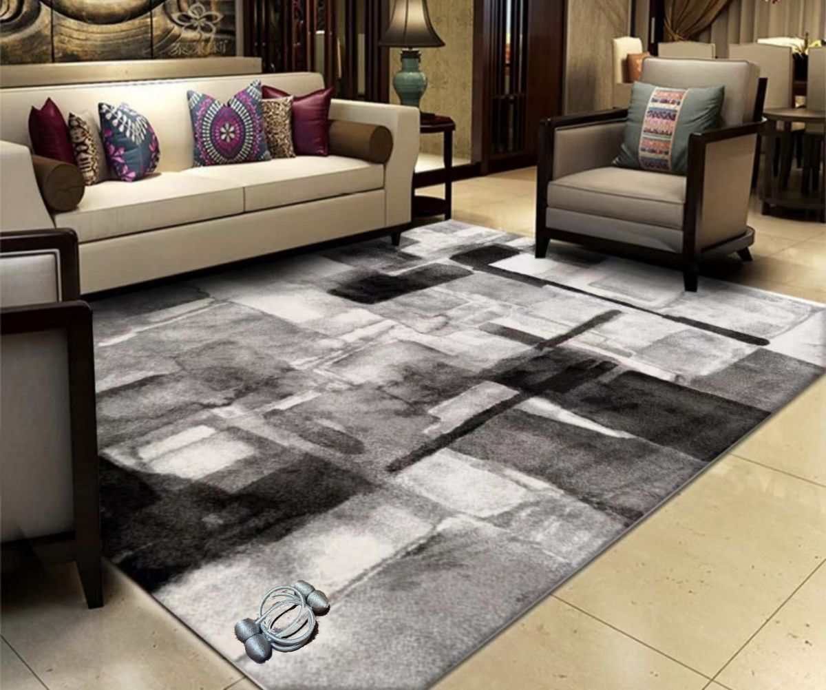 200cm by 150cm - Modern 3D Design Area 13 Rug & Complementary IYWA ...