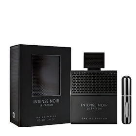 Intense Noir Le Parfum EDP - 100ml + Refillable Decant with Perfume ...