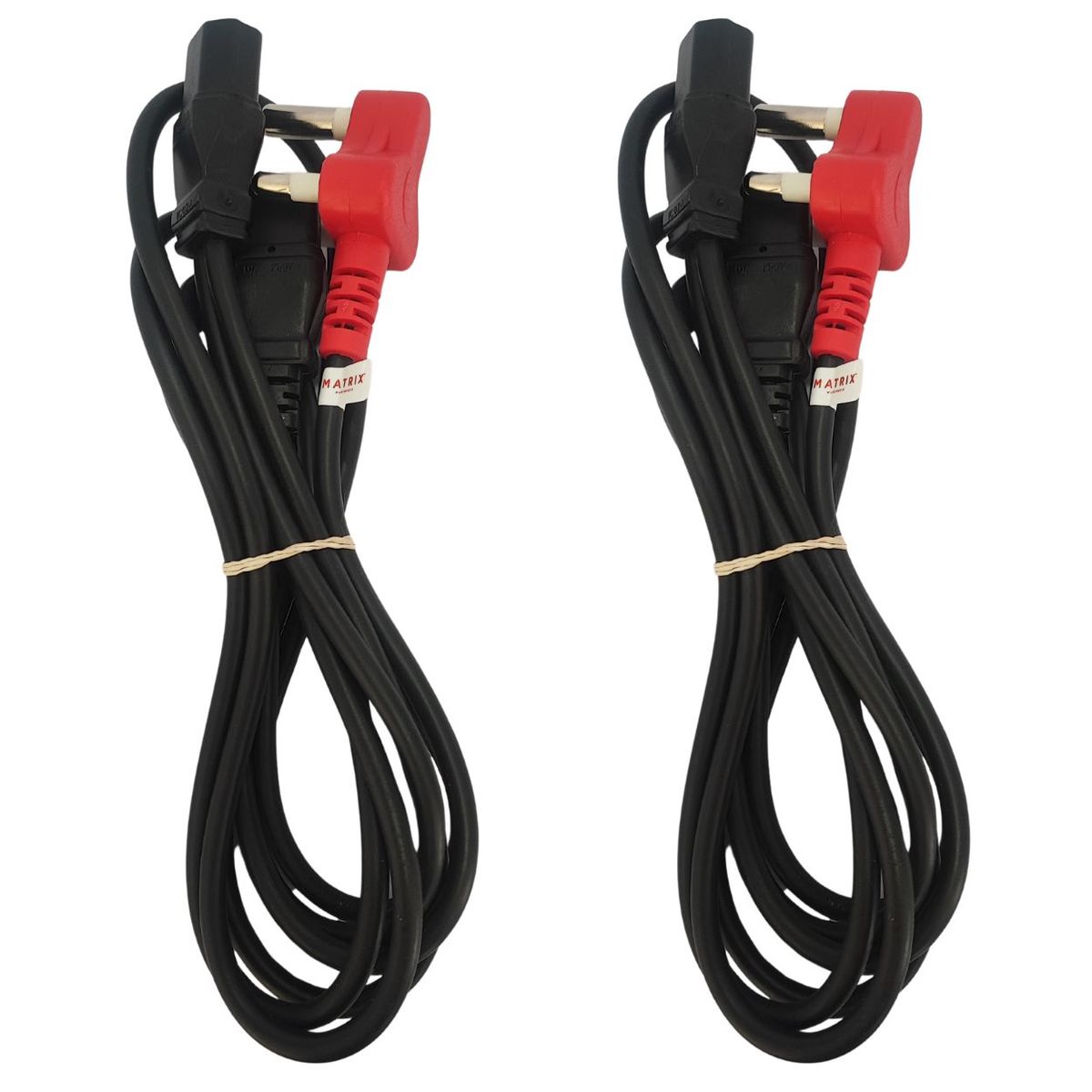 Matrix Dedicated 2-Way 2.8m C13 Kettle Power Cable Splitter - 2 Pack ...