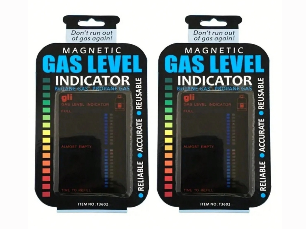 2-Pack Propane-Butane Gas Magnetic Level Indicator - Gas Tank Gauge ...