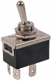 4 Pin, 10 Amp, 125 Volt AC, Momentary Push On Toggle Switch | Shop ...