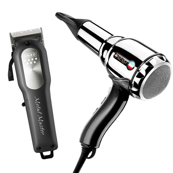 ENZO Concentrator AC Motor Metal Hair Blower & ENZO High Power Hair ...