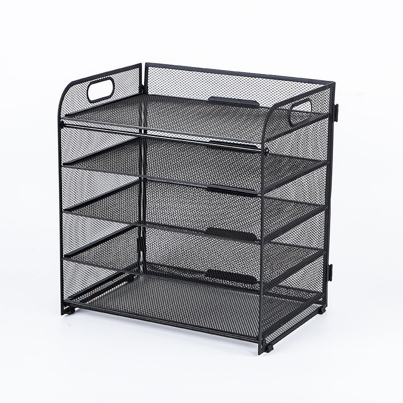 Bestby -5-Tier Metal Desktop Document Organizer For Office/Home ...