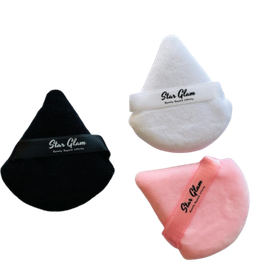 Portable Wet Dry Cosmetic Foundation Makeup Soft Triangle Powder Puffs ...