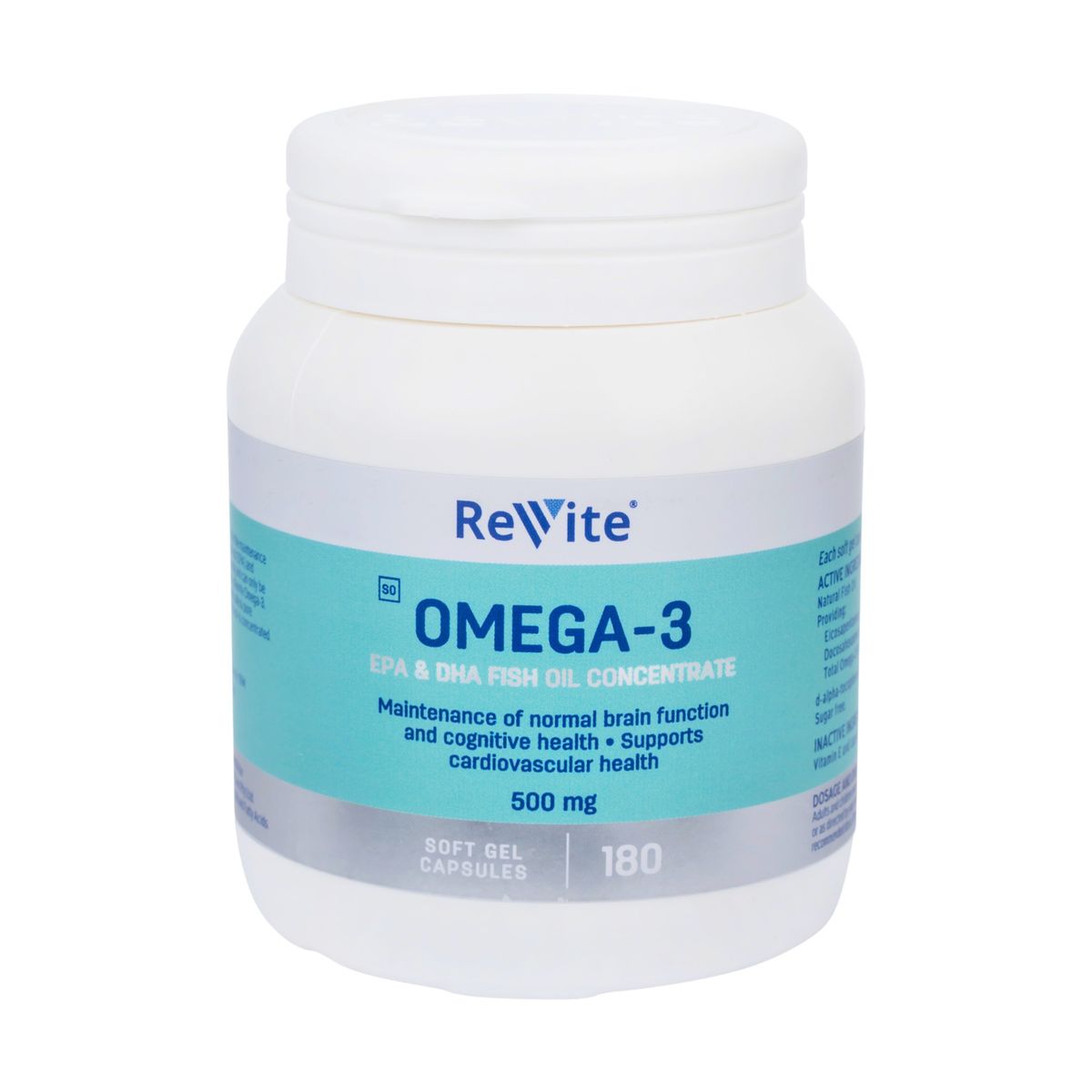 Revite Omega 3 500mg 180's | Shop Today. Get it Tomorrow! | takealot.com