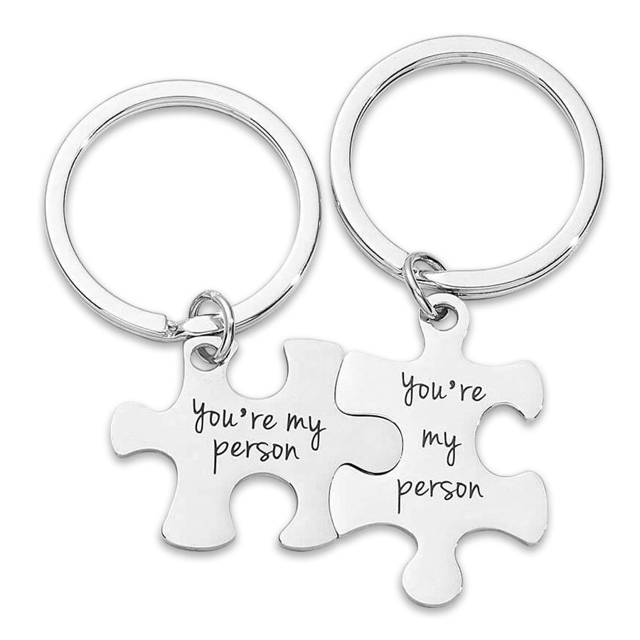 Keyring Set - "You're my person" - Couple's Matching | Shop Today. Get ...