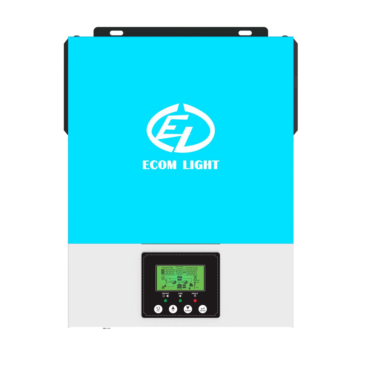 EcomLight Hybrid Solar Charge Inverter 3000W MPPT 24V 230VAC Pure Sine Wave | Shop Today. Get it ...